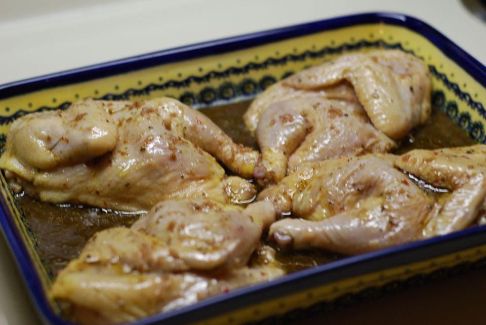 Three Rose Marinade (for Lamb Chops or Cornish Hen) | Hestina's Kardia